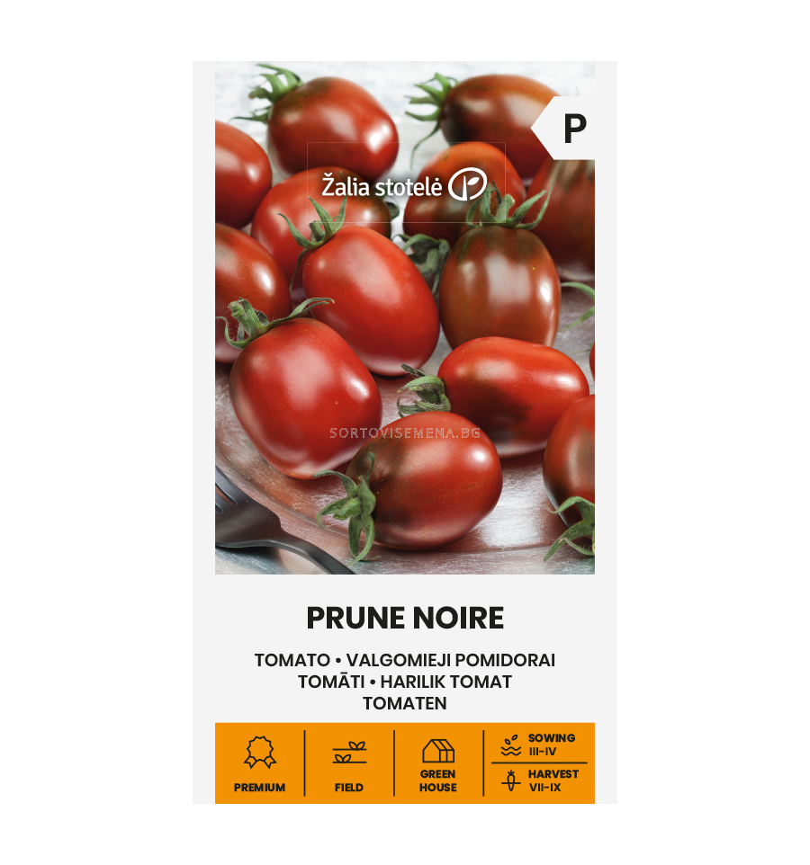 СК СЕМЕНА ДОМАТИ PRUNE NOIRE | Домати | SortoviSemena.BG