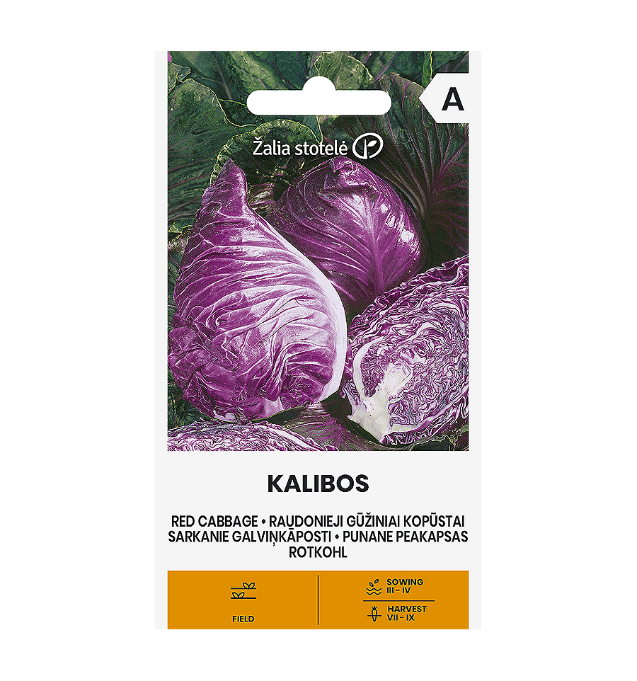 СК СЕМЕНА ЗЕЛЕ ЧЕРВЕНО KALIBOS | Зеле и карфиол | SortoviSemena.BG