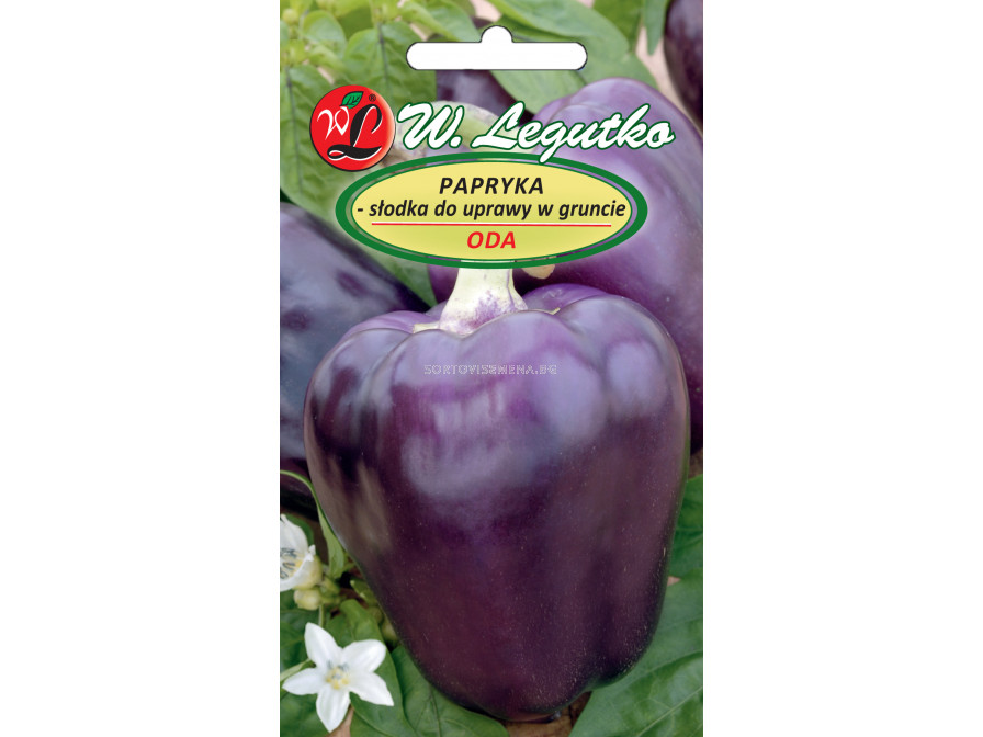 Семена Пипер калифорнийско чудо Ода- тъмно-виолетов / Pepper Sweet ...
